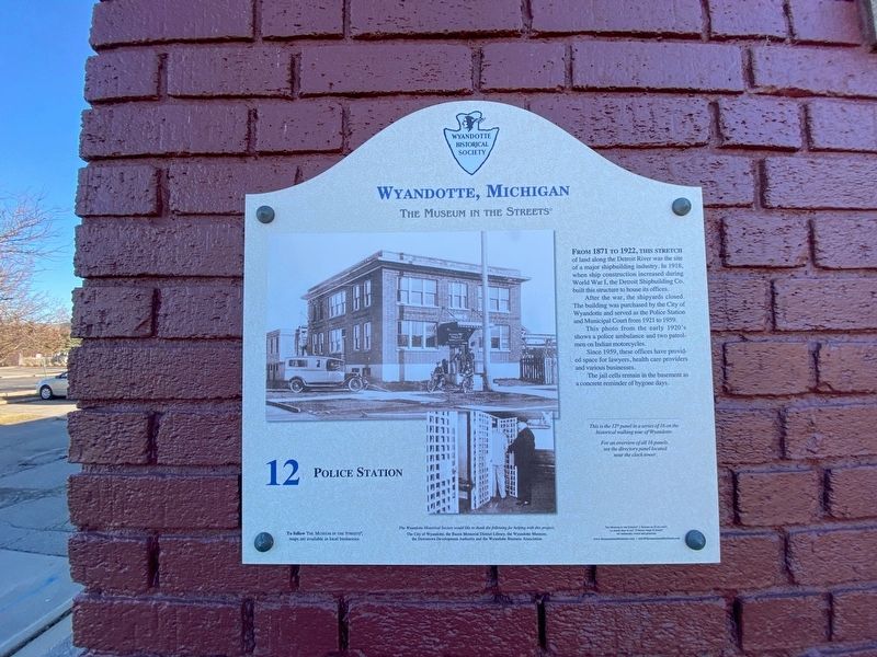 Police Station Historical Marker