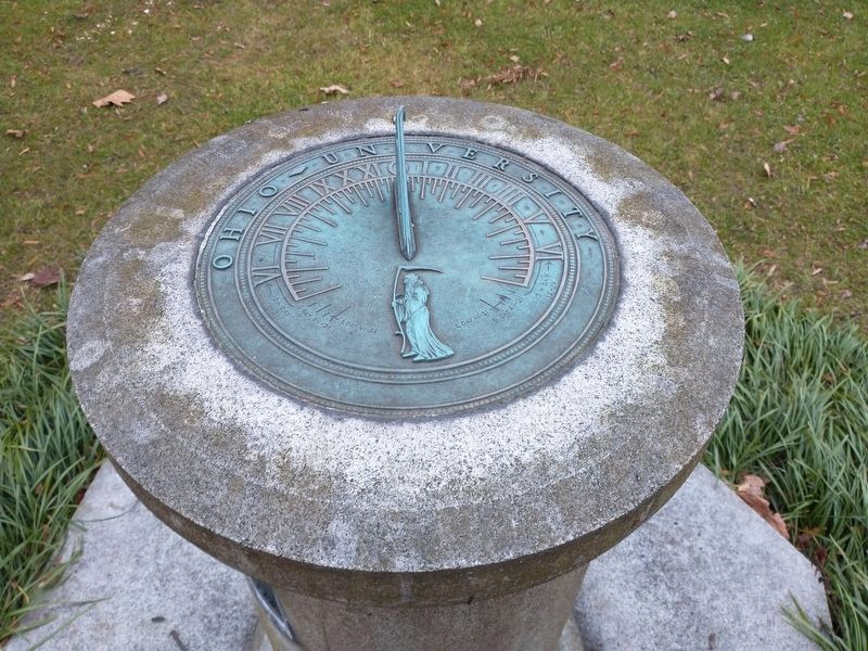 Ohio University Sundial Historical Marker