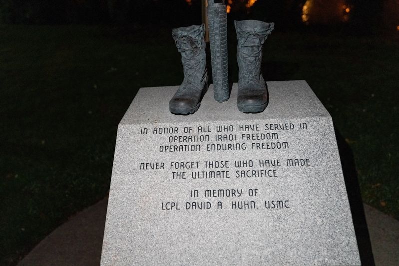 Portland Iraqi and Enduring Freedom Memorial, a War Memorial