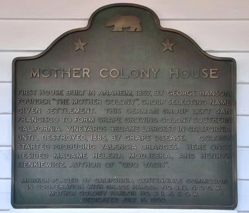 Mother Colony House Anaheim