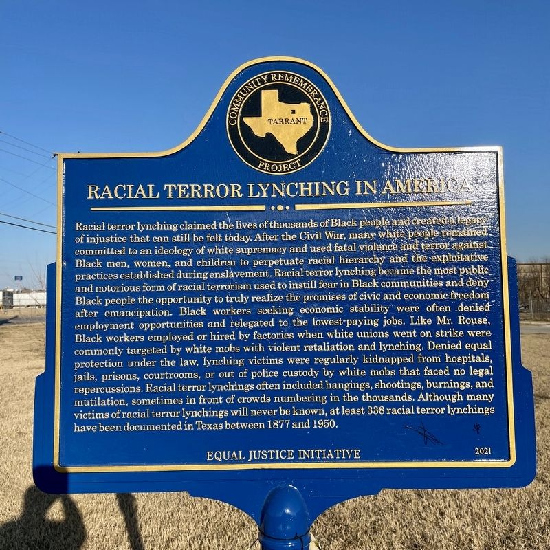 Racial Terror Lynching in America / Racial Terror Lynching of Mr. Fred ...