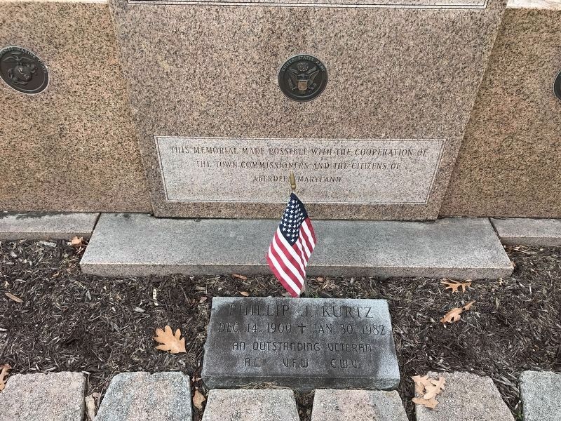 Aberdeen Veterans Memorial, a War Memorial