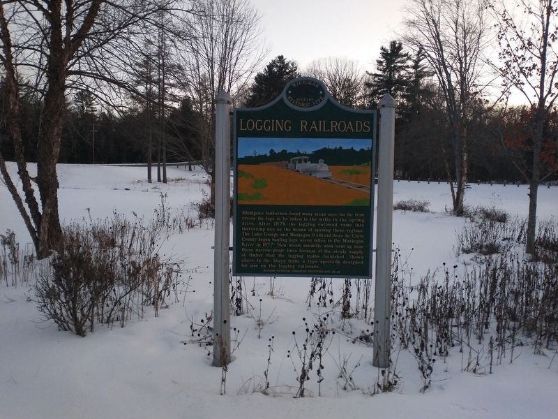 Logging Railroads Historical Marker