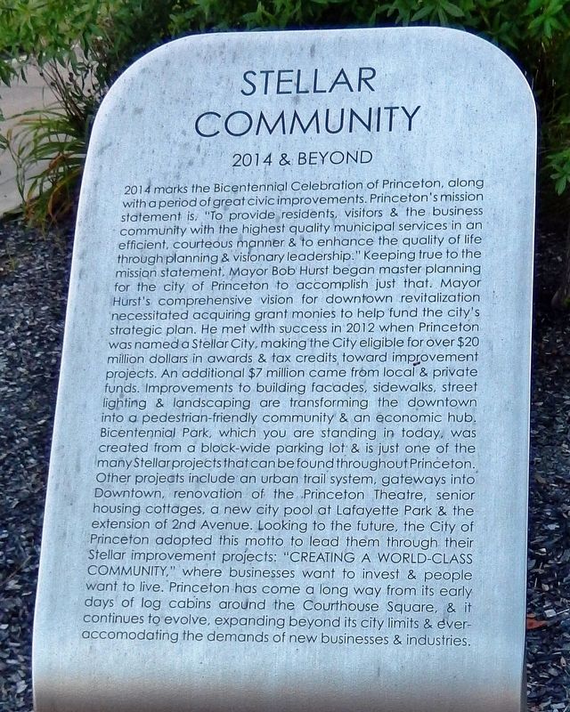 Stellar Community Historical Marker