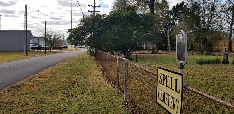 Spell Cemetery Historical Marker