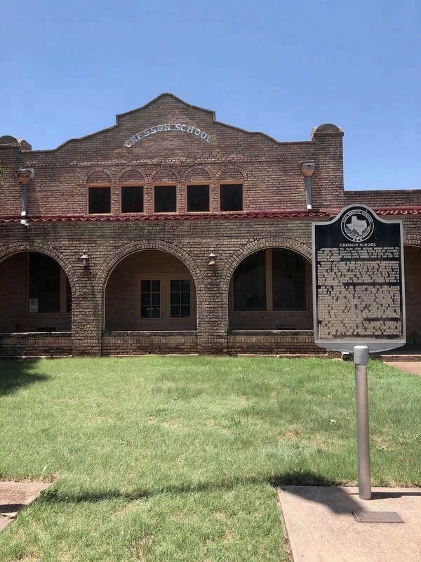 Cresson School Historical Marker