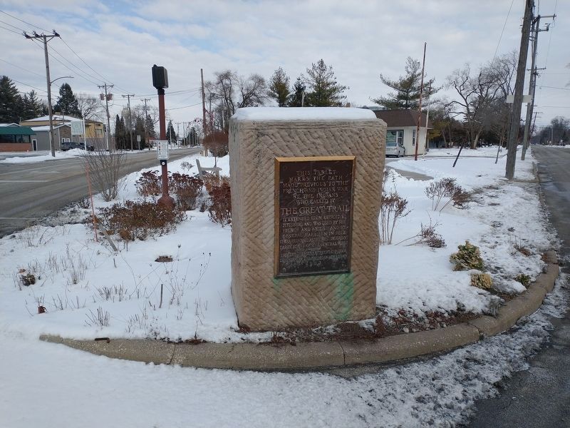 The Great Trail Historical Marker