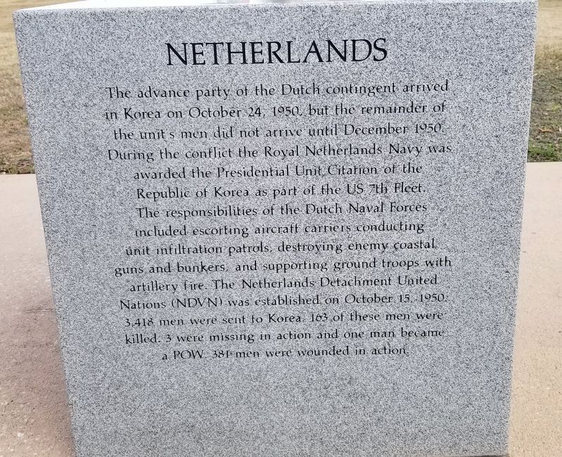 Netherlands Historical Marker