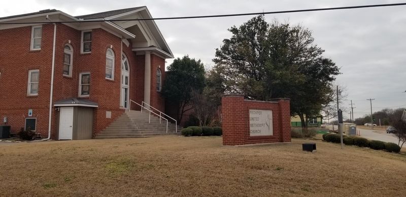 Prosper United Methodist Church Historical Marker