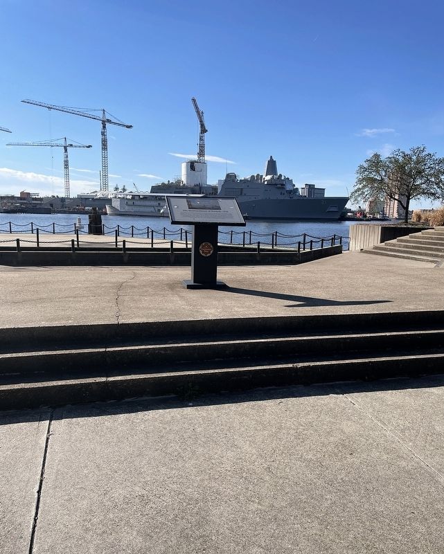 The Bombardment of Norfolk, 1776 Historical Marker