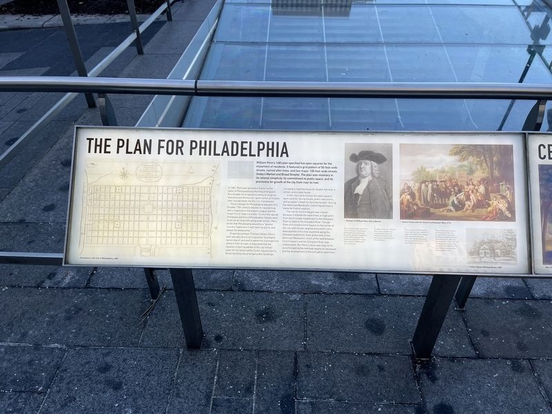 The Plan for Philadelphia Historical Marker