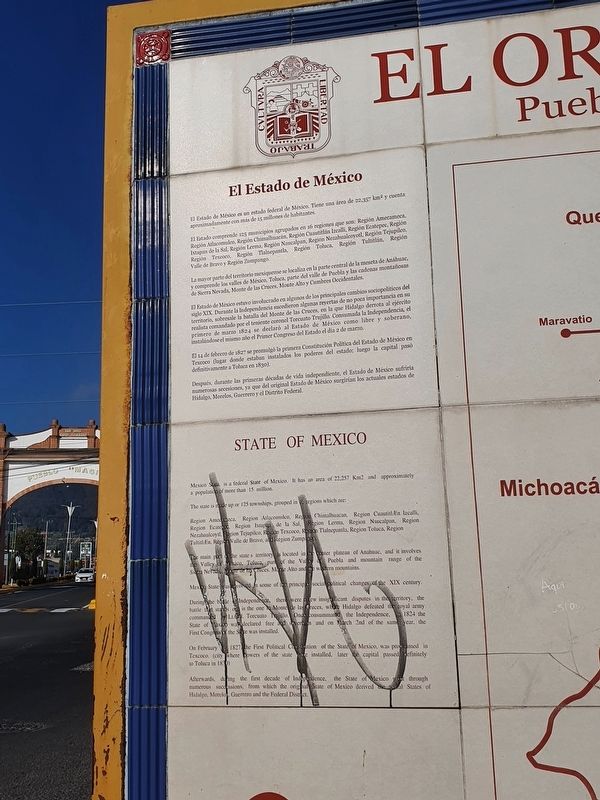 El Oro Mexico Historical Marker