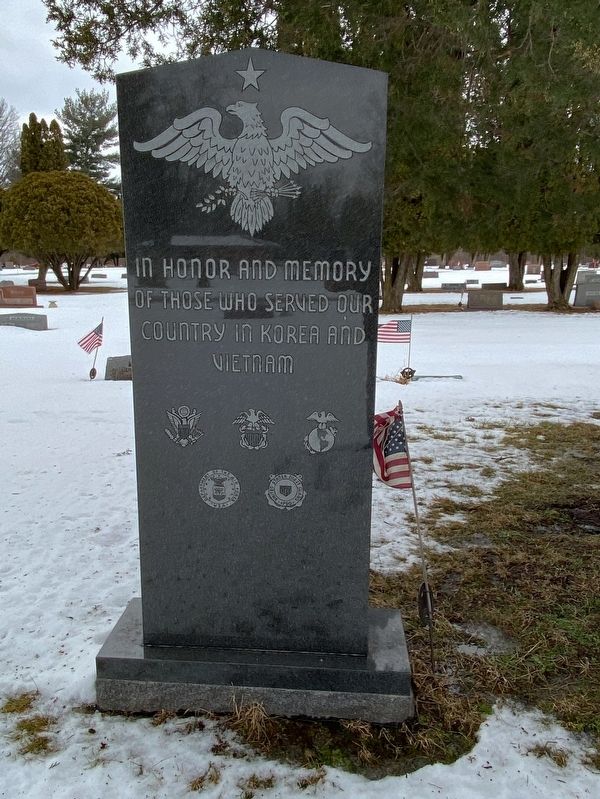 Dimondale Cemetery Vietnam/Korea Memorial, a War Memorial