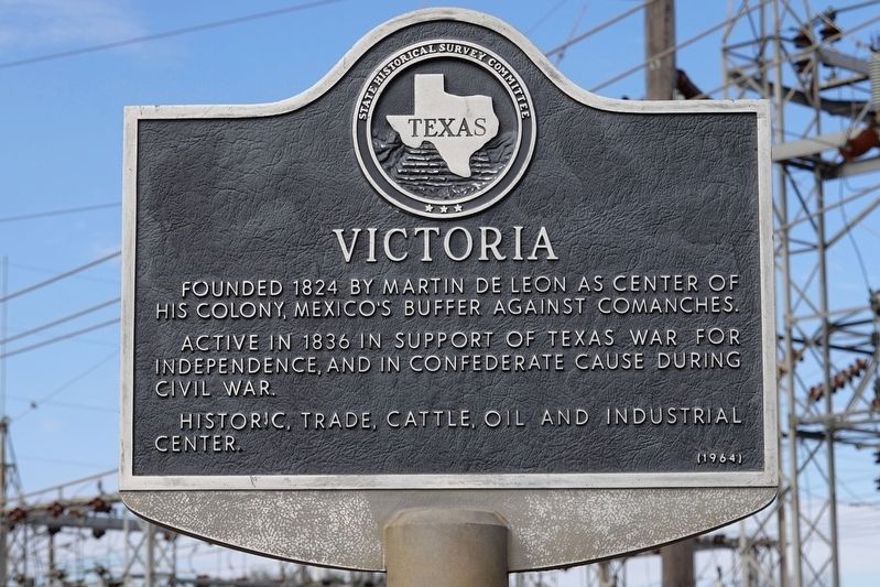 Victoria Historical Marker