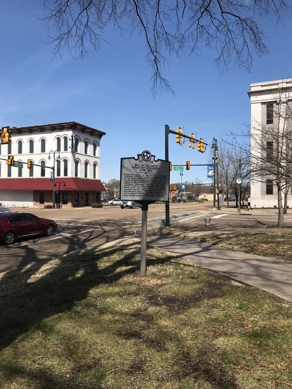 61st US Colored Infantry Regiment Historical Marker