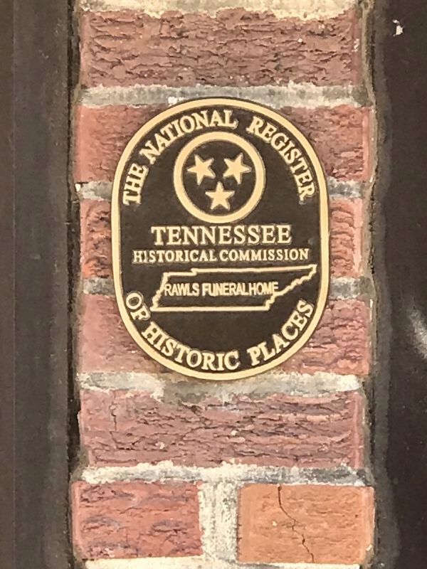 Rawls Funeral Home Historical Marker