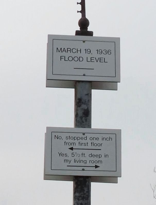 Flood Levels Historical Marker