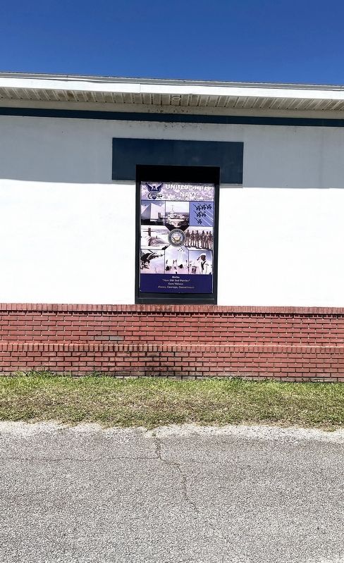United States Navy Historical Marker