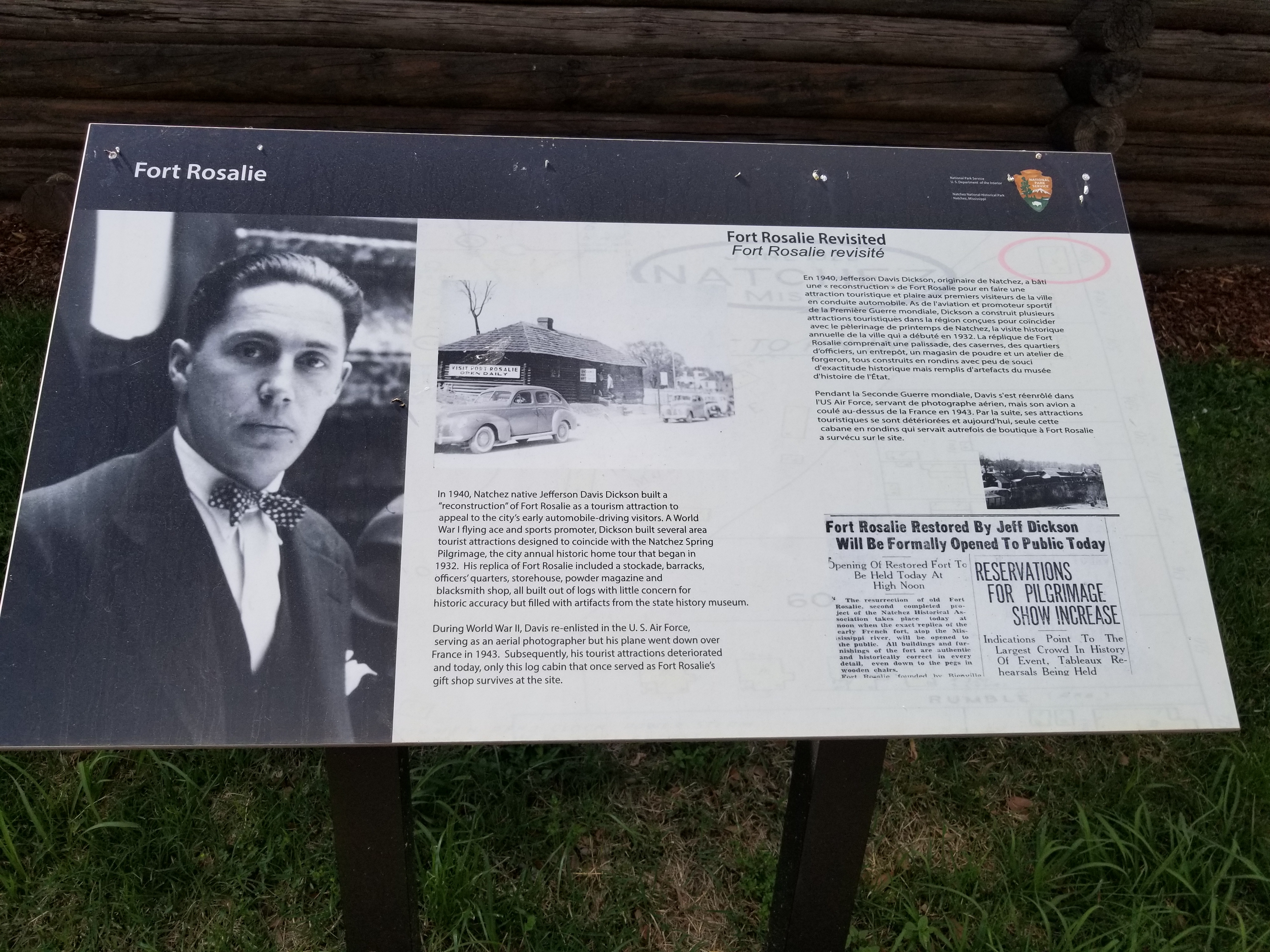 Photo: Fort Rosalie Revisited Marker