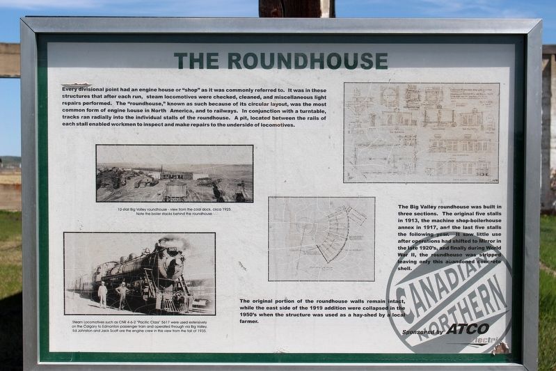The Roundhouse Historical Marker