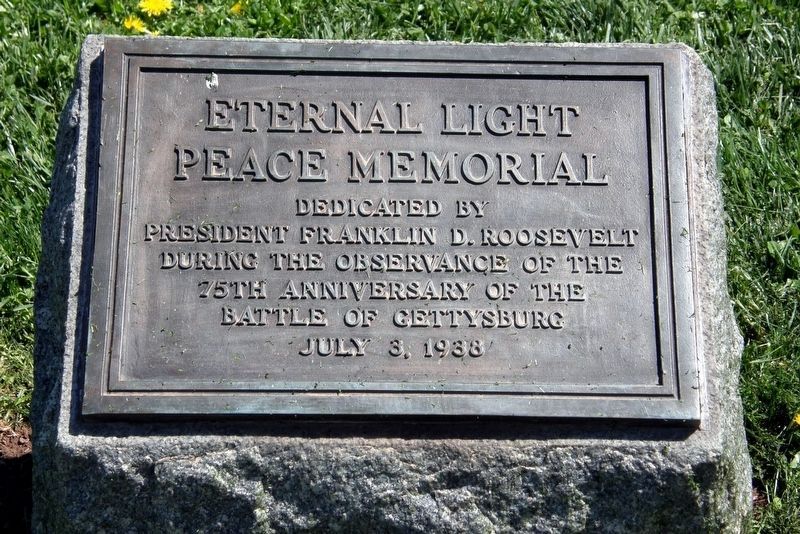 Eternal Light Peace Memorial Historical Marker