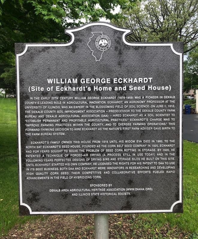 William George Eckhardt Historical Marker