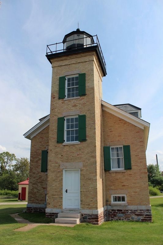 Ontonagon Lighthouse Historical Marker