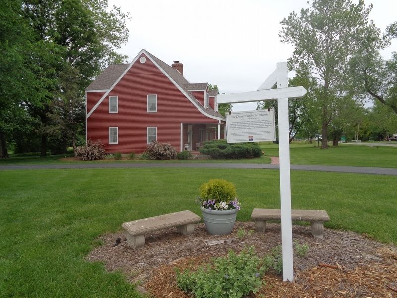 The Disney Family Farmhouse Historical Marker