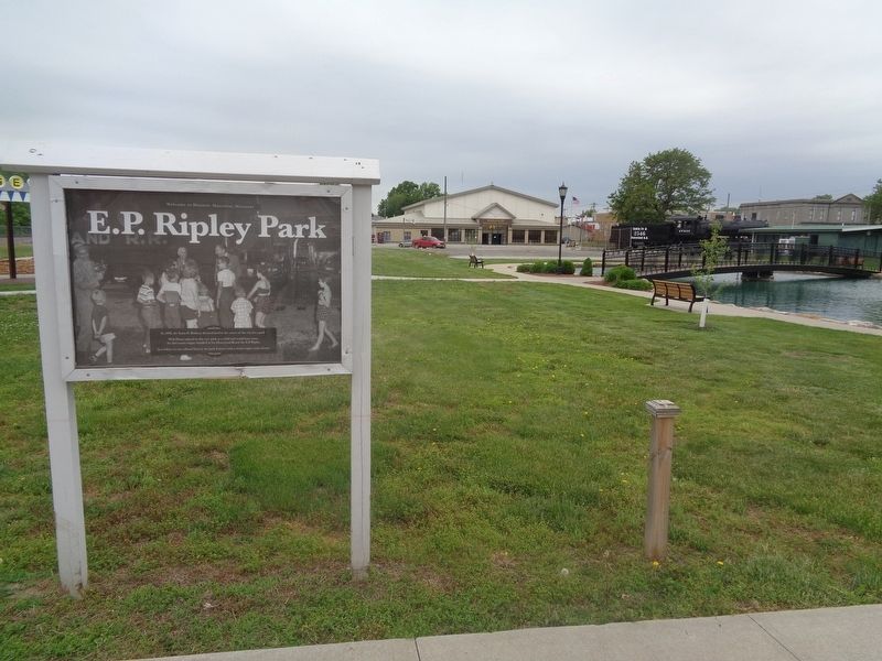 E.P. Ripley Park Historical Marker