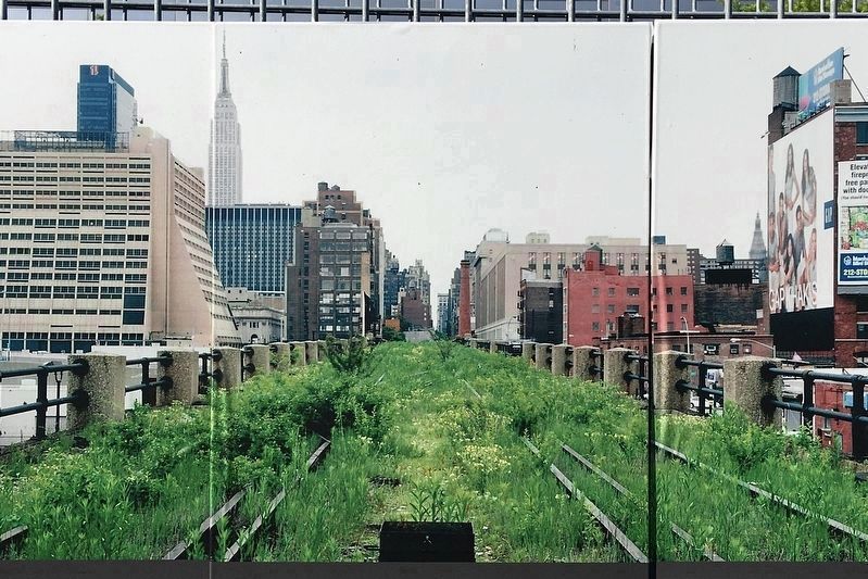 High Line Historical Marker