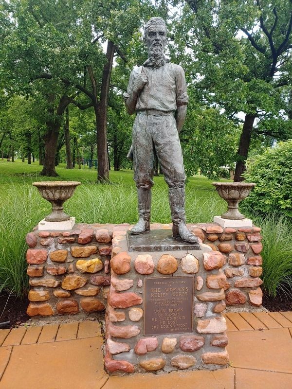John Brown Statue Historical Marker