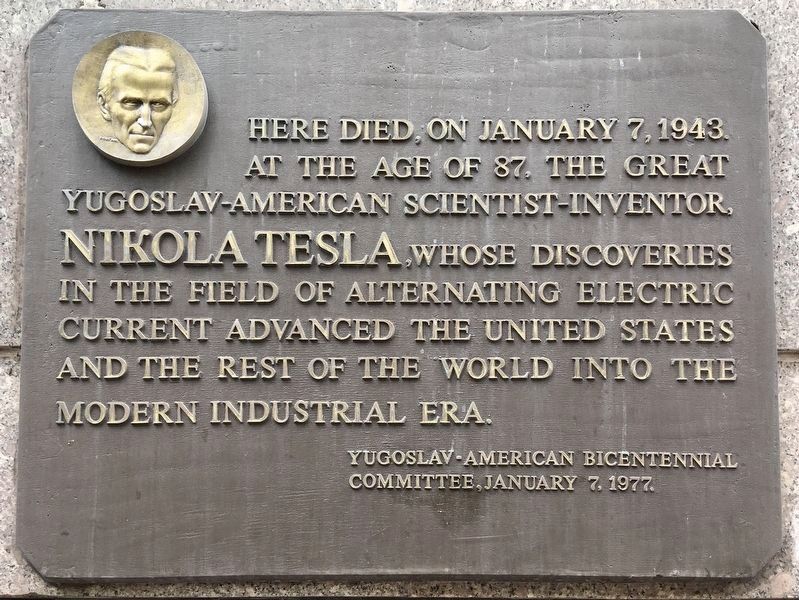 Nikola Tesla Memorial Nikola Tesla Monument Wonder & Sundry