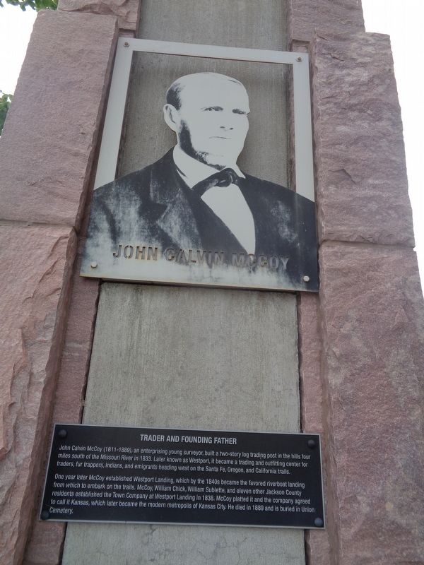John Calvin McCoy Historical Marker
