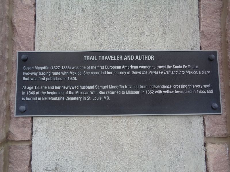 Susan Magoffin Historical Marker