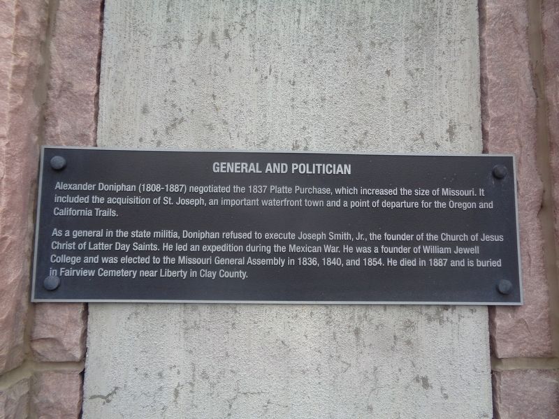 Alexander Doniphan Historical Marker
