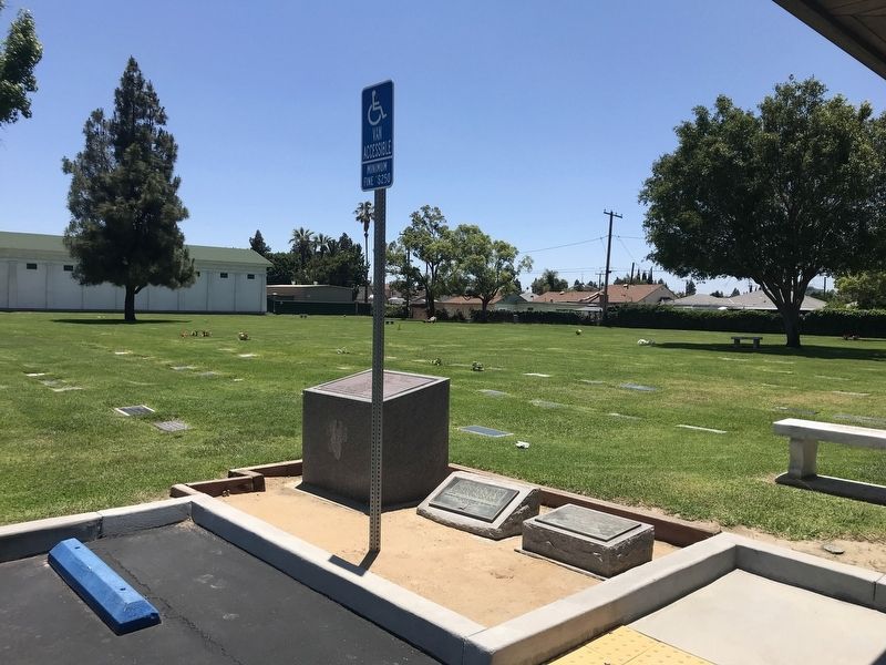 Historic Anaheim Cemetery Historical Marker
