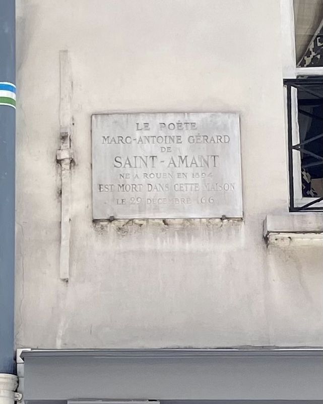 Marc-Antoine Gérard de Saint-Amant Historical Marker