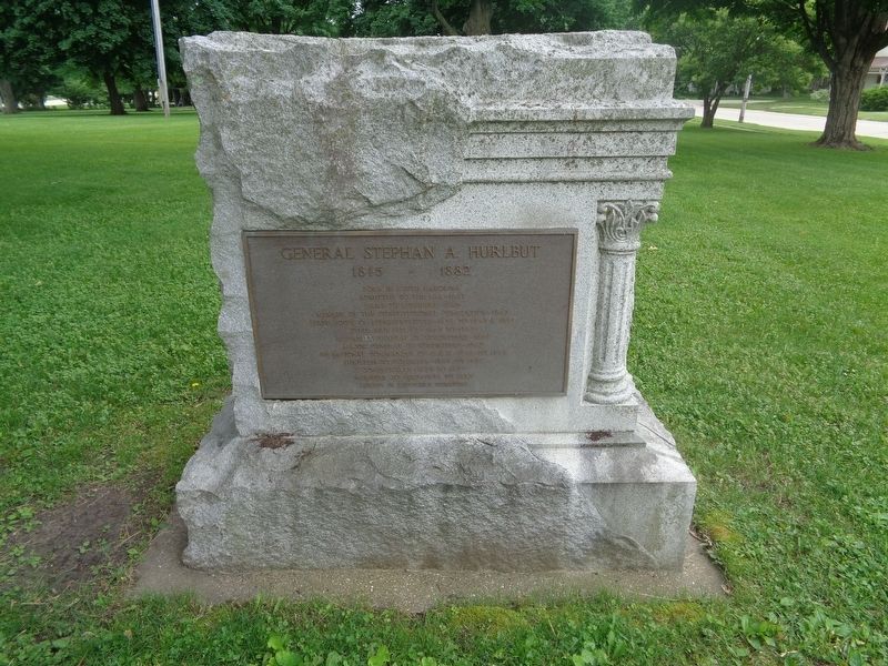 General Stephan A. Hurlbut Historical Marker