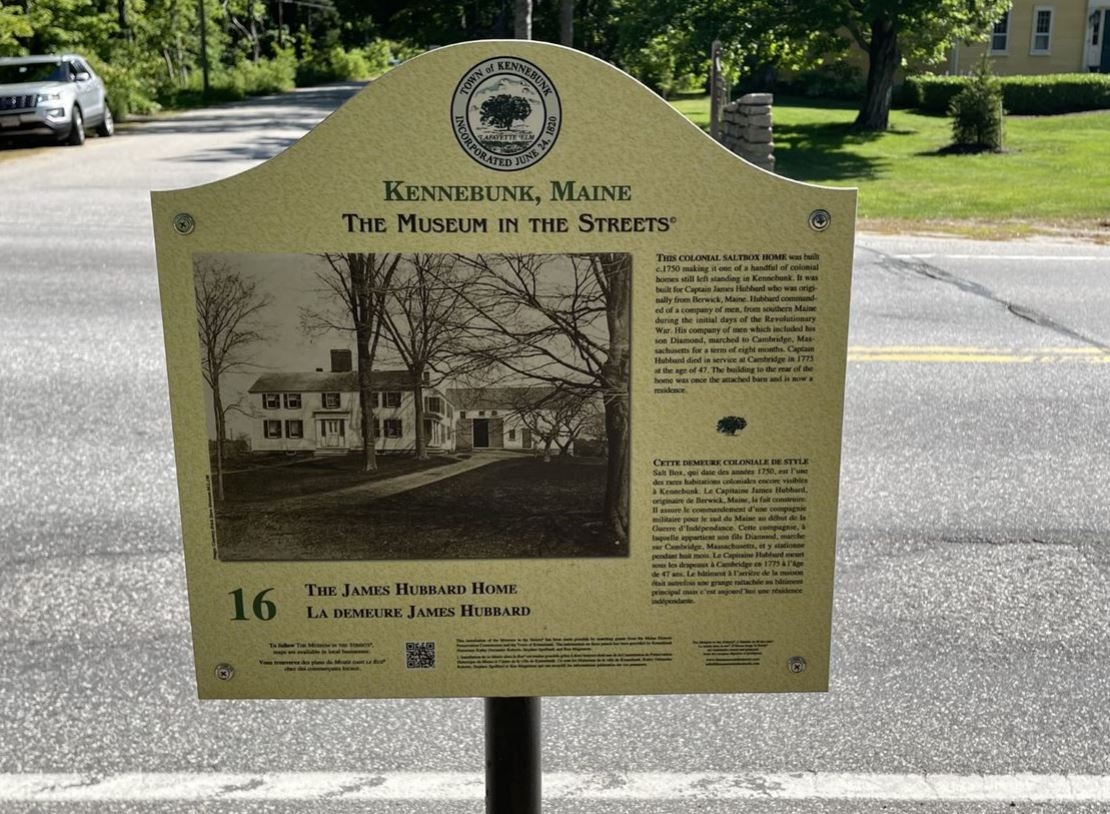 Photo: The James Hubbard Home / La demeure James Hubbard Marker