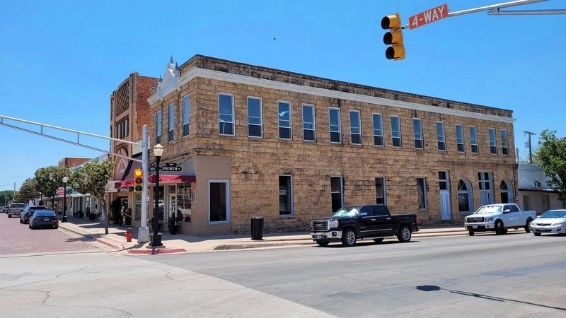 An 1890 Bank Building Historical Marker