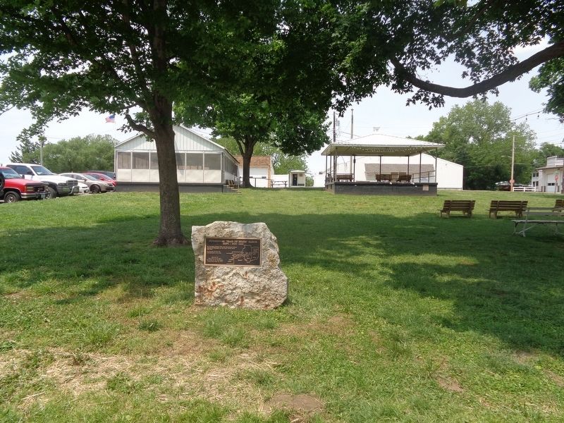Potawatomi "Trail of Death" March Historical Marker