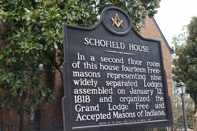 Schofield House Historical Marker