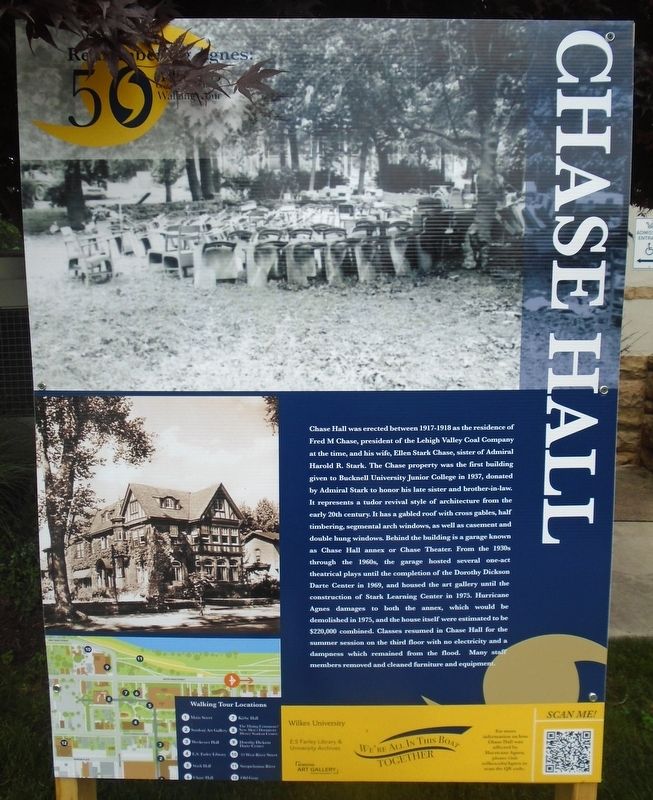 Chase Hall Historical Marker