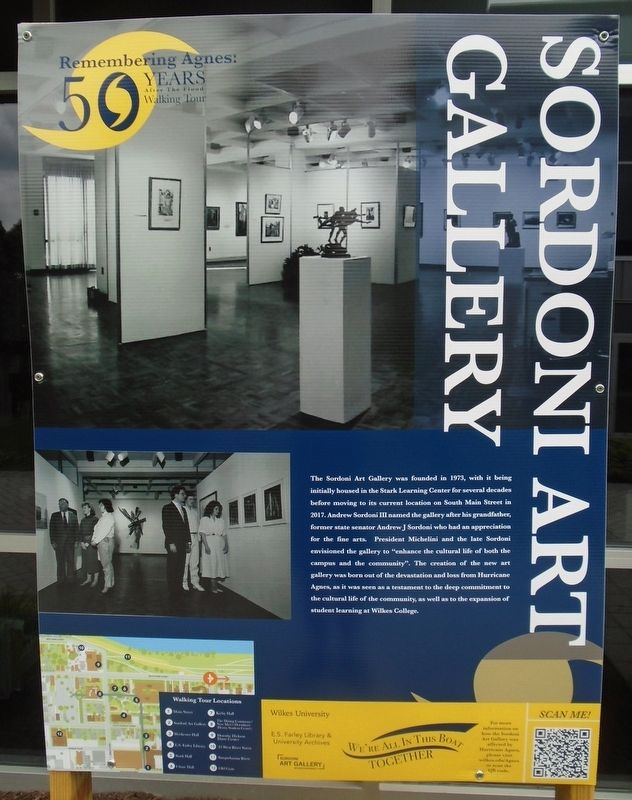Sordoni Art Gallery Historical Marker