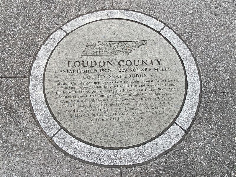 Loudon County Historical Marker