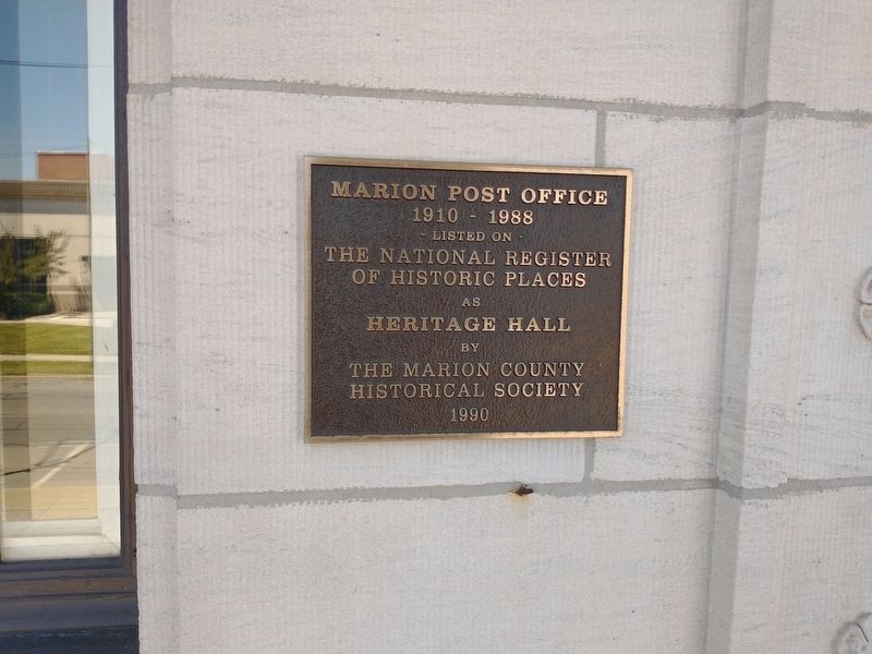 Marion Post Office Historical Marker