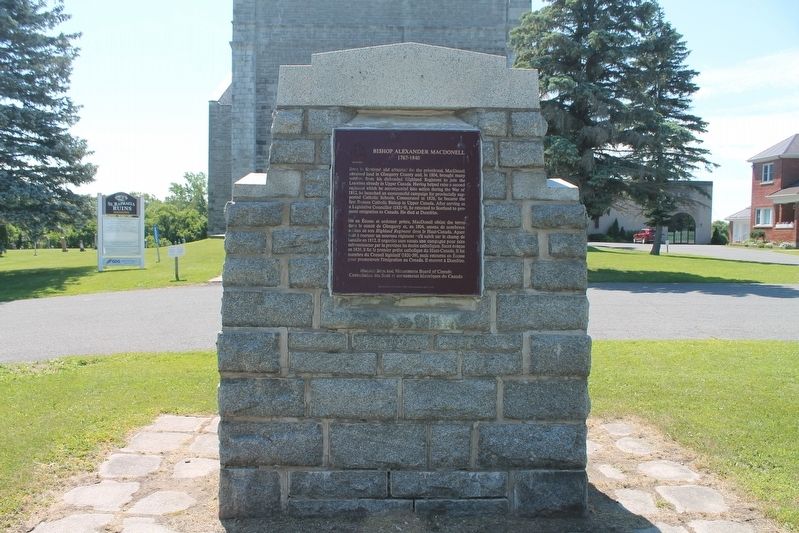 Bishop Alexander Macdonell Historical Marker