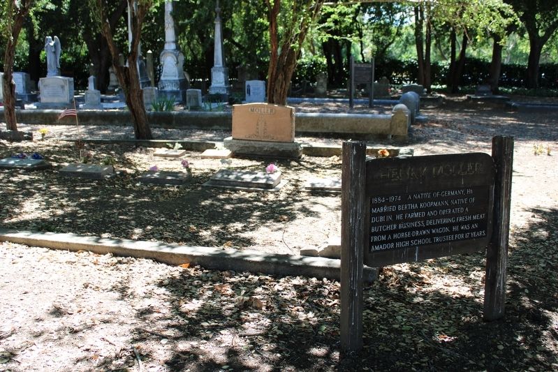 Henry Moller Historical Marker