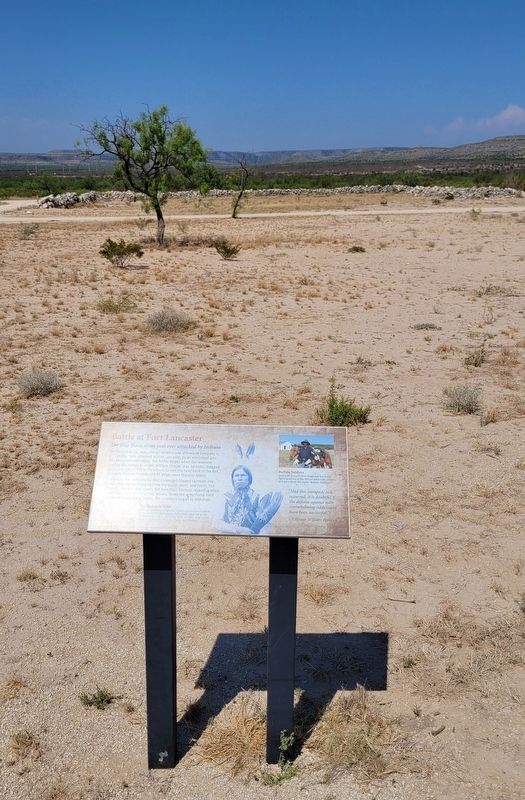 Battle at Fort Lancaster Historical Marker