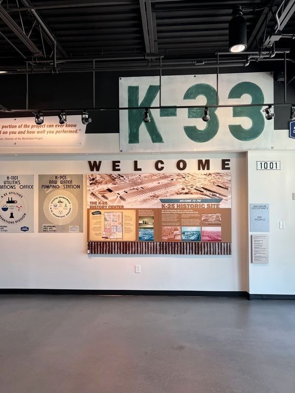 K-25 – The Gaseous Diffusion Plant Historical Marker